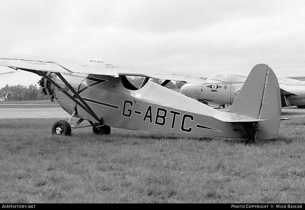 Aircraft Photo of G-ABTC | Comper CLA-7 Swift | AirHistory.net #2501