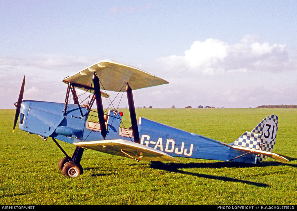 Aircraft Photo of G-ADJJ | De Havilland D.H. 82A Tiger Moth II ...