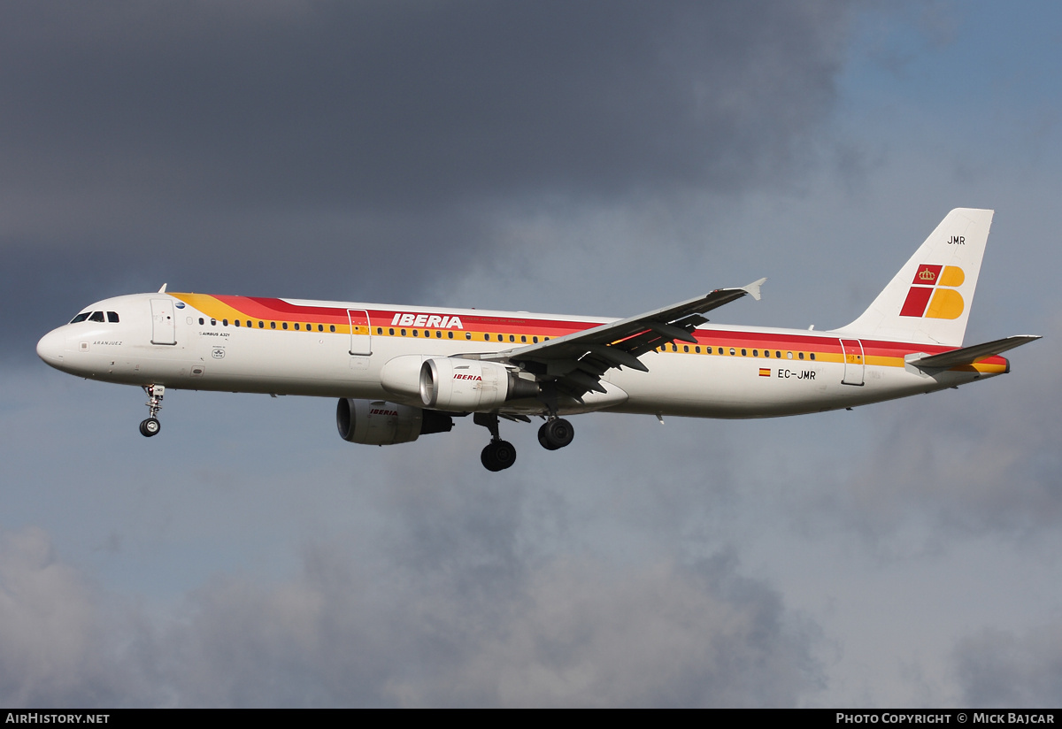 Aircraft Photo of EC-JMR | Airbus A321-211 | Iberia | AirHistory.net #12252