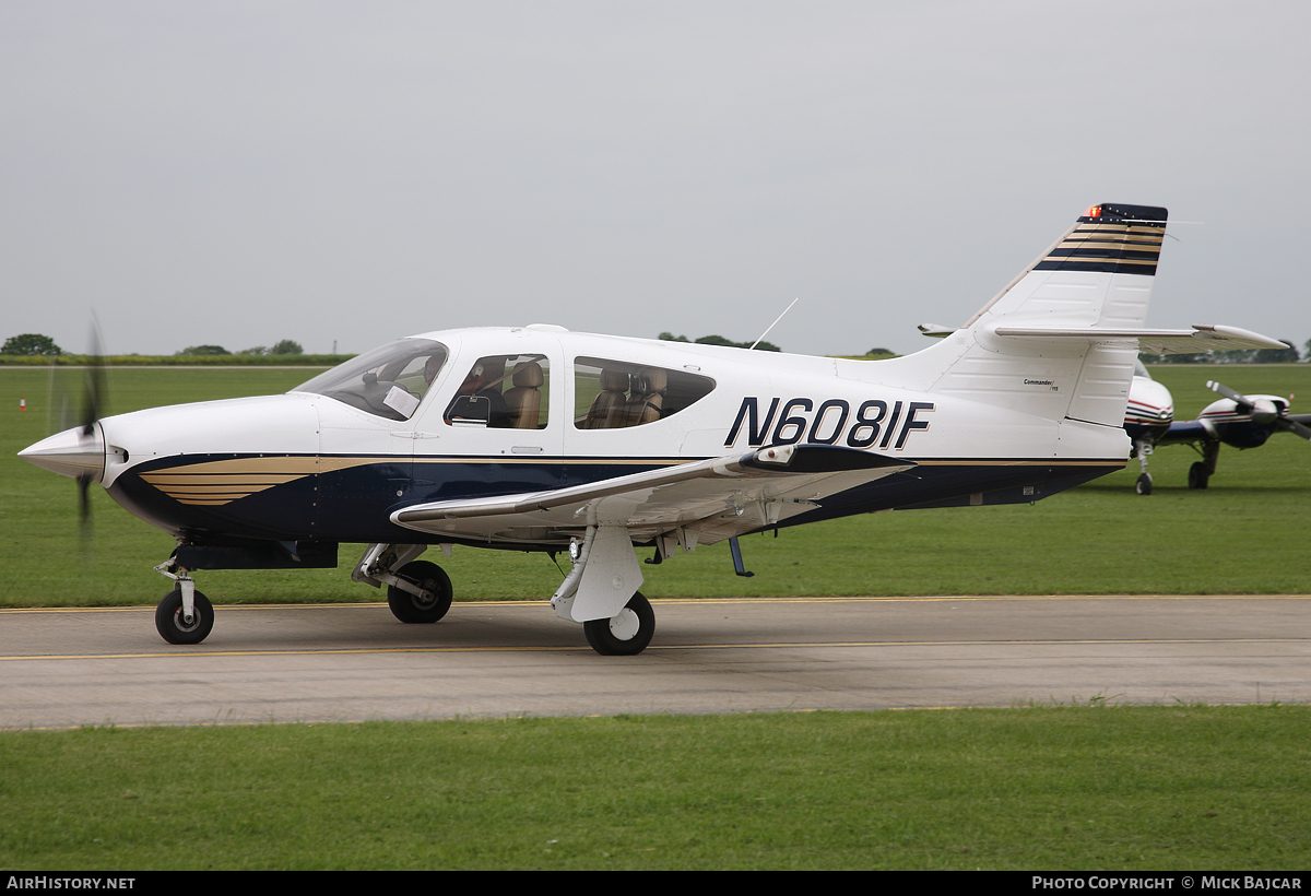 Aircraft Photo of N6081F | Commander 115 | AirHistory.net #15651