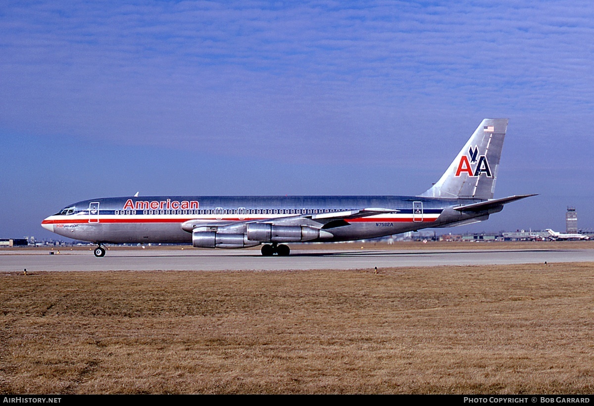 Aircraft Photo of N7582A | Boeing 707-123B | American Airlines ...