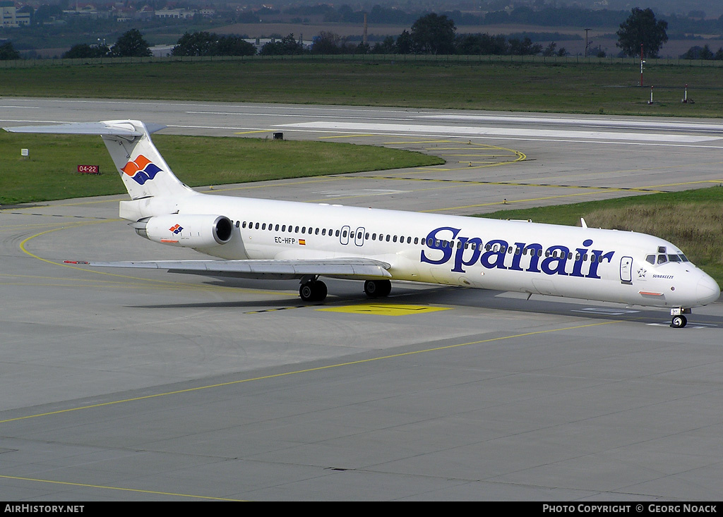 Aircraft Photo of EC-HFP | McDonnell Douglas MD-82 (DC-9-82) | Spanair ...