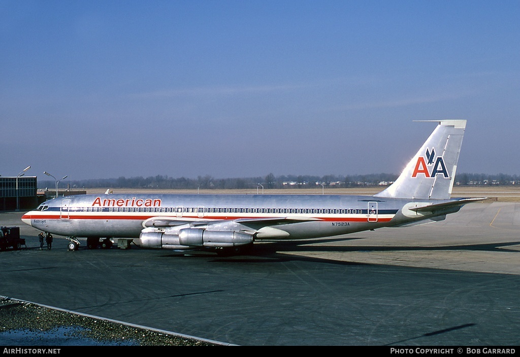 Aircraft Photo of N7523A | Boeing 707-123B | American Airlines ...