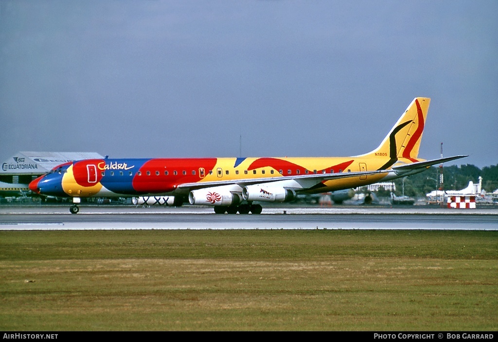Aircraft Photo of N1805 | McDonnell Douglas DC-8-62 | Braniff ...