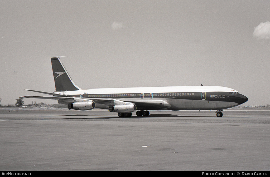 Aircraft Photo of G-APFK | Boeing 707-436 | BOAC - British Overseas Airways Corporation ...