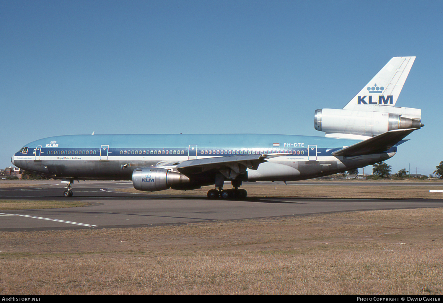 Aircraft Photo of PH-DTE | McDonnell Douglas DC-10-30 | KLM - Royal Dutch Airlines | AirHistory ...