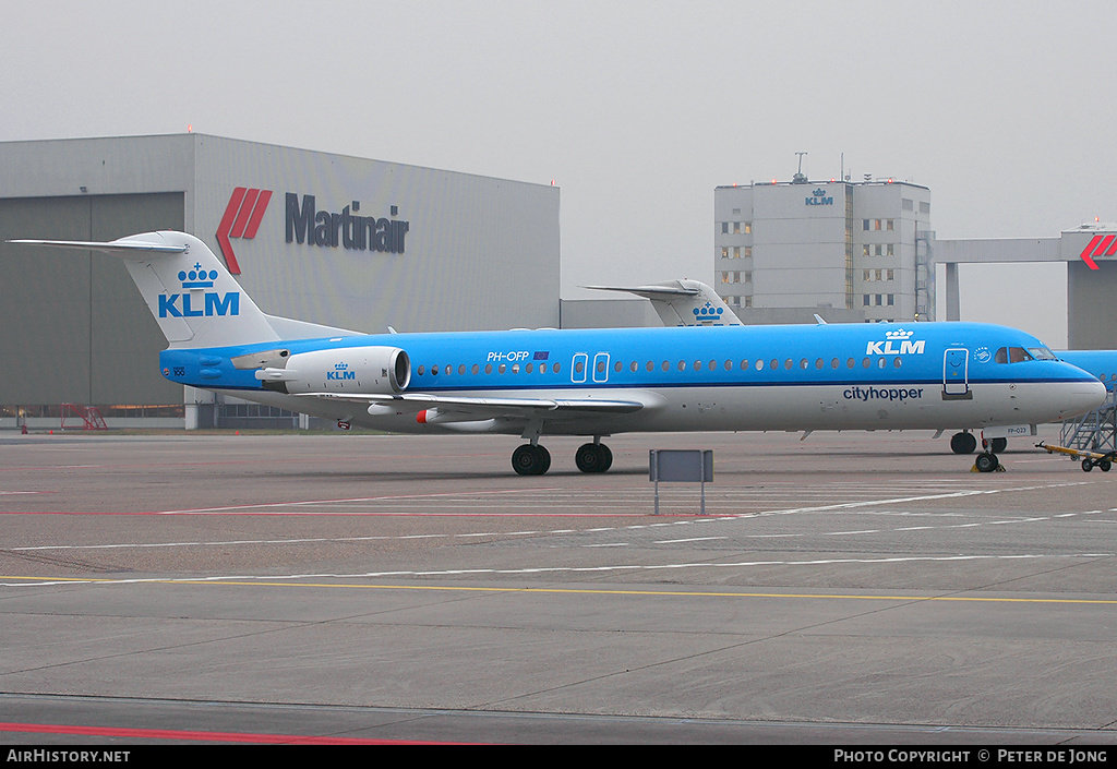 Aircraft Photo of PH-OFP | Fokker 100 (F28-0100) | KLM Cityhopper ...