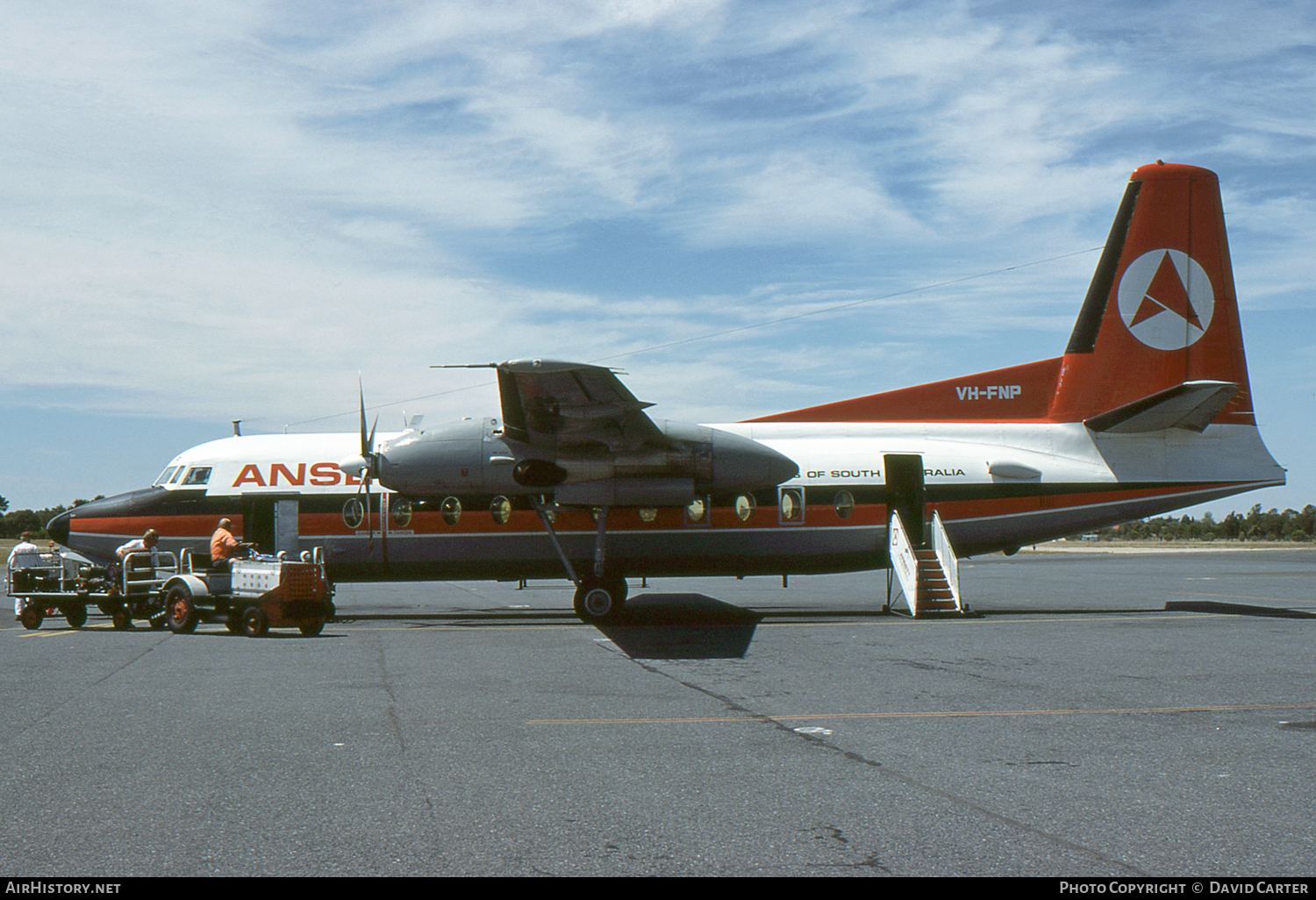 Aircraft Photo of VH-FNP | Fokker F27-200 Friendship | Ansett Airlines of South Australia ...