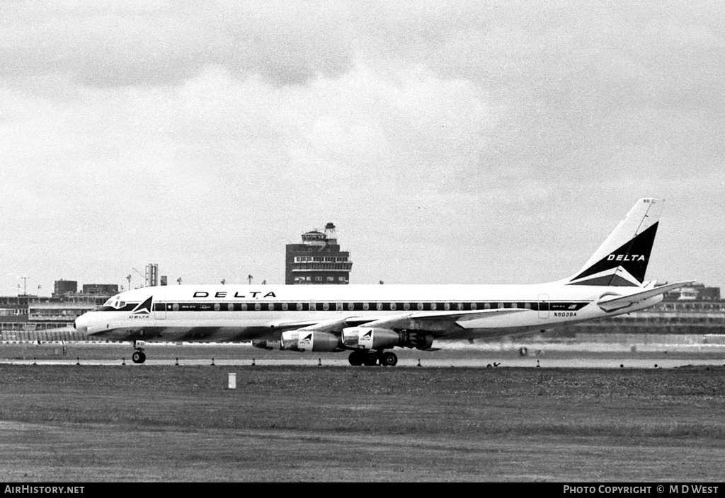 Aircraft Photo of N8038A | Douglas DC-8-33 | Delta Air Lines ...