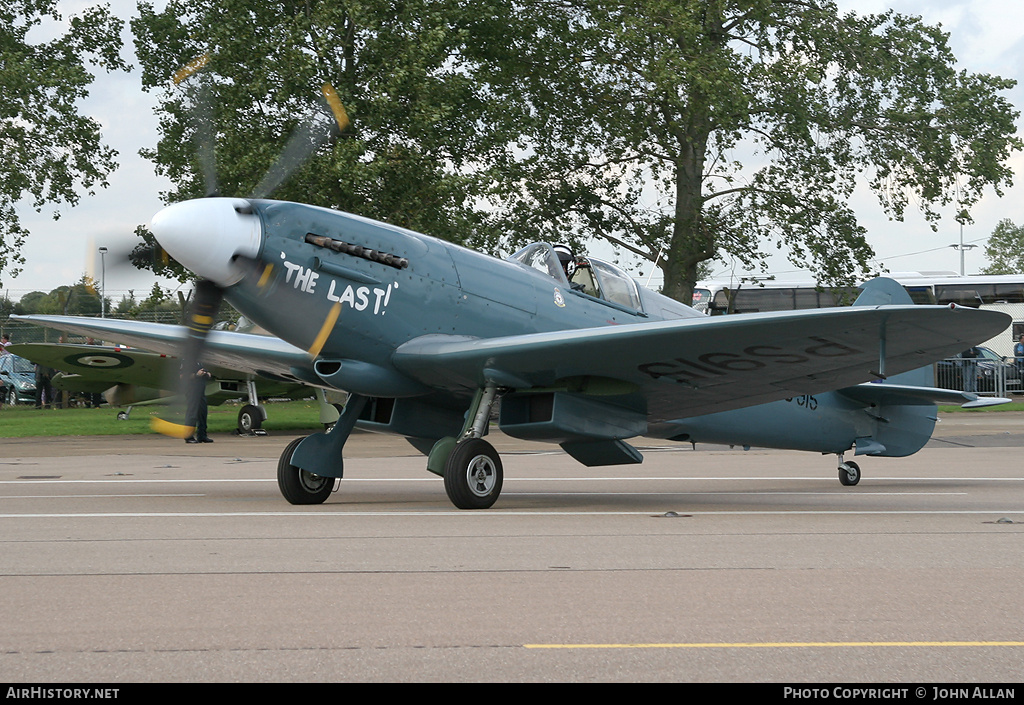 Aircraft Photo of PS915 | Supermarine 389 Spitfire PR19 | UK - Air ...