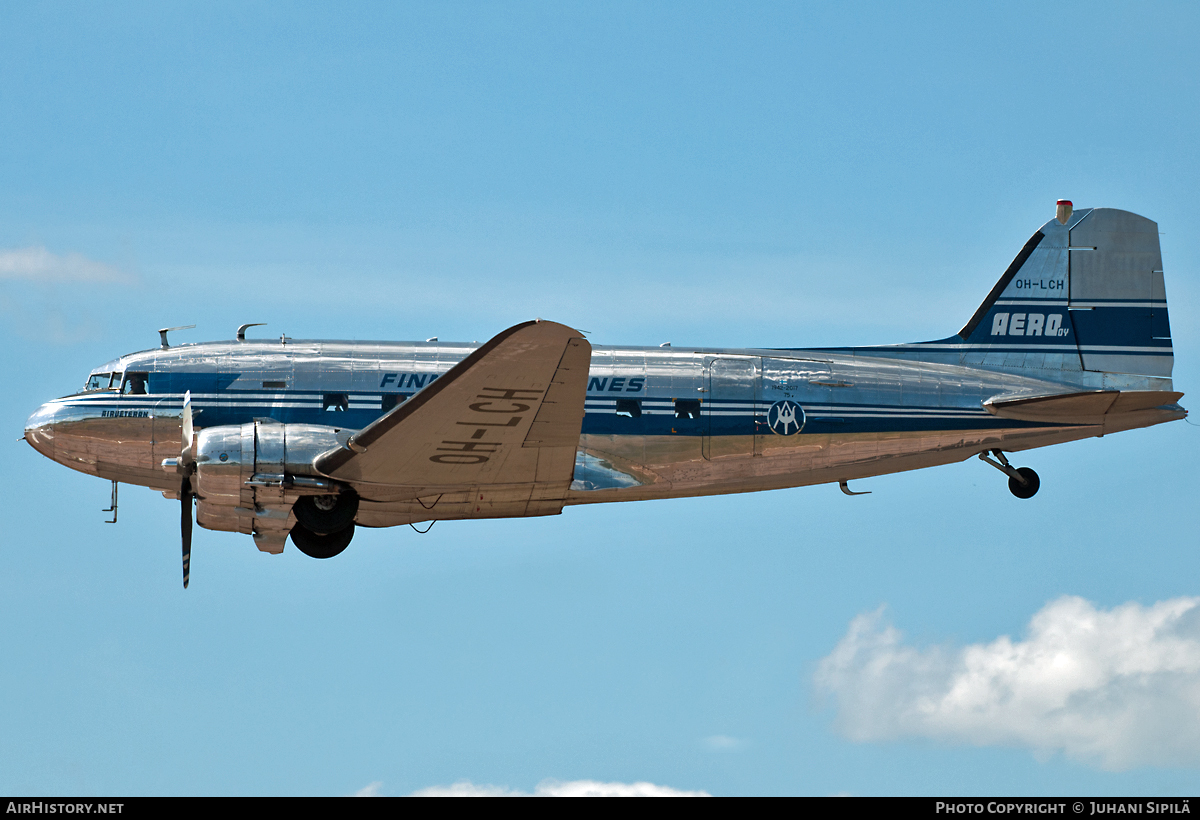 Aircraft Photo of OH-LCH | Douglas DC-3(CF) | Airveteran | Aero - Finnish Airlines | AirHistory ...