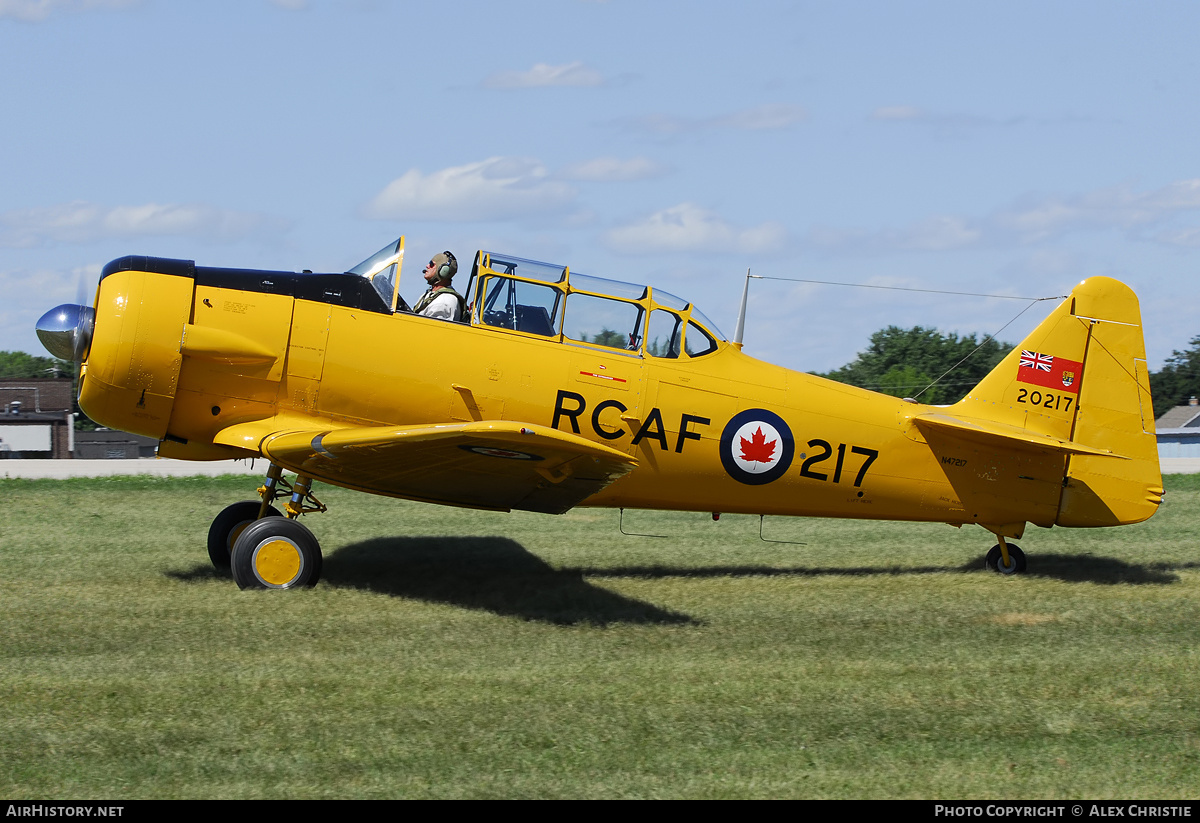 Aircraft Photo of N47217 / 20217 | North American T-6J Harvard Mk IV ...