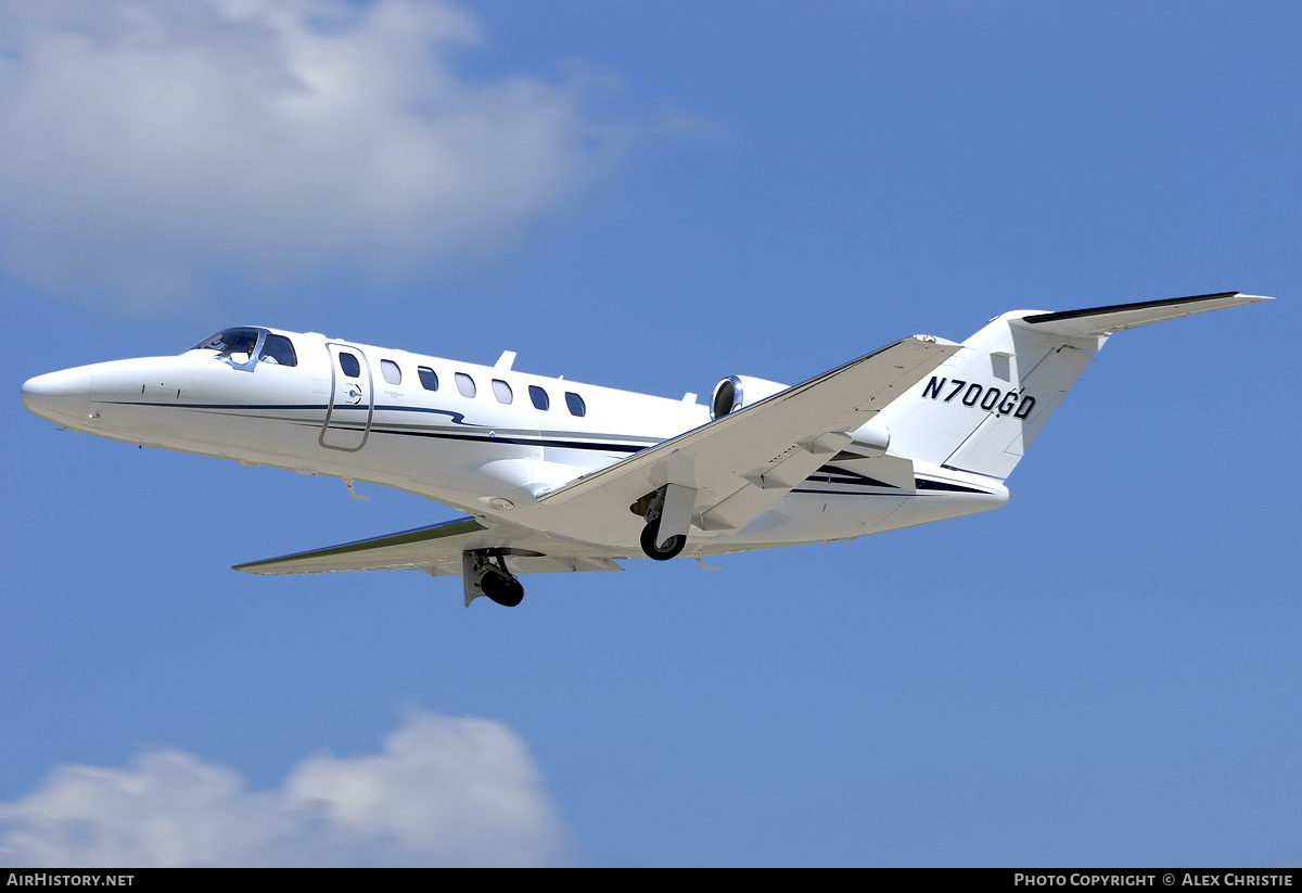 Aircraft Photo of N700GD | Cessna 525B CitationJet CJ3 | AirHistory.net ...