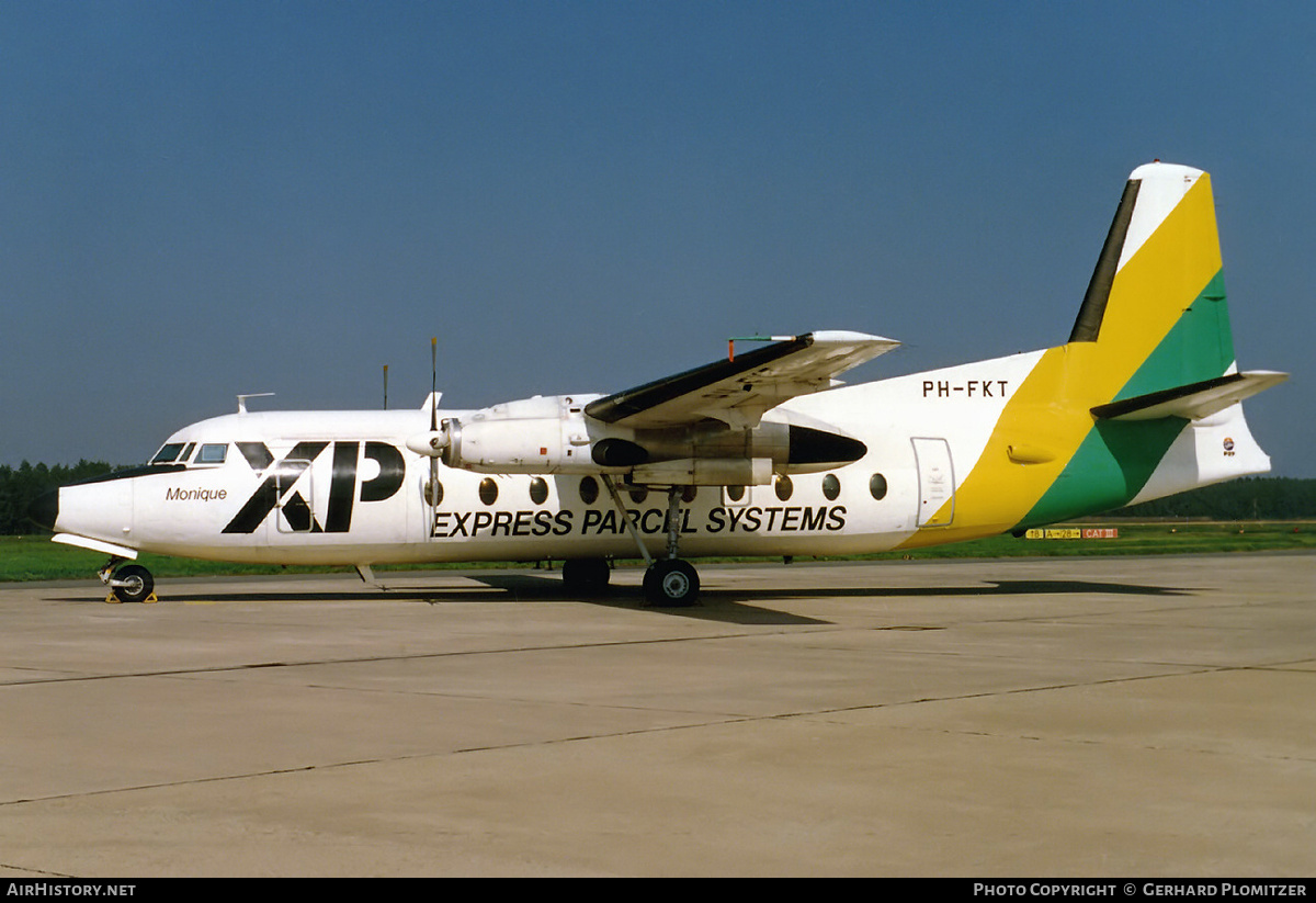 Aircraft Photo of PH-FKT | Fokker F27-600 Friendship | XP - Express Parcel Systems | AirHistory ...