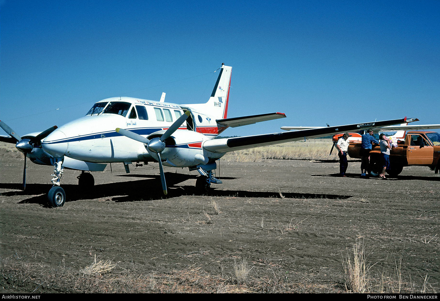 Aircraft Photo of VH-FDS | Beech 65-B80 Queen Air | Royal Flying Doctor ...
