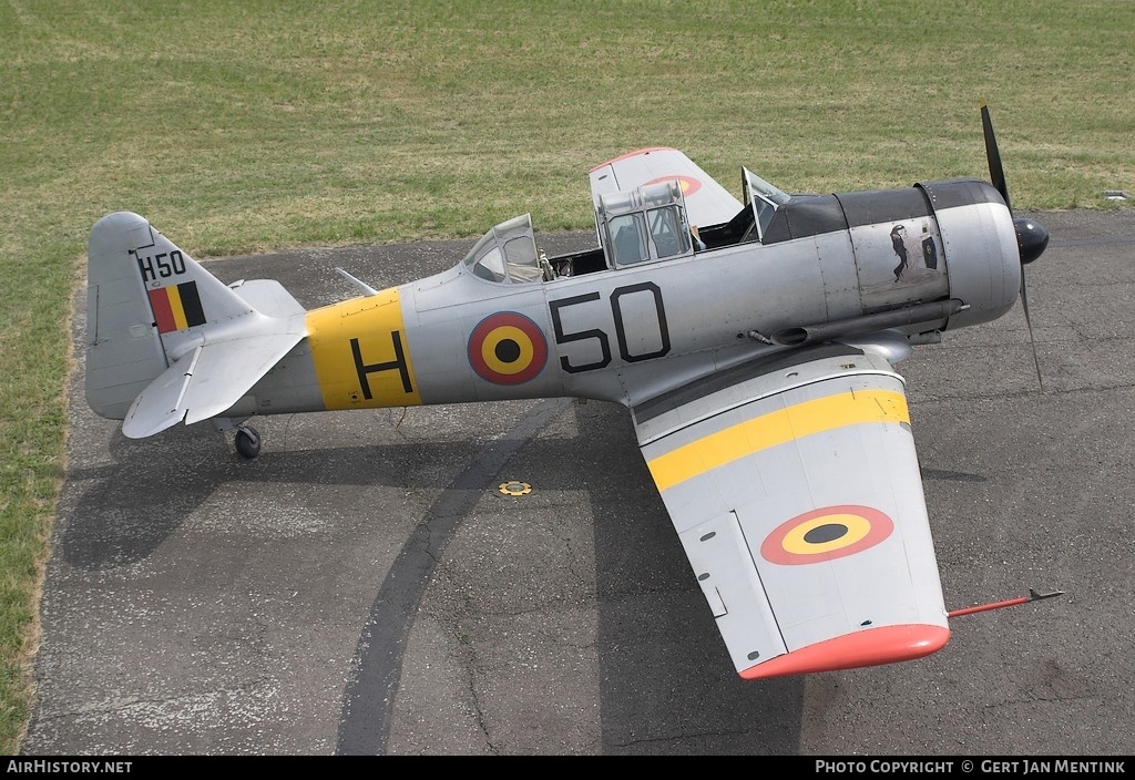 Aircraft Photo of OO-DAF / H50 | North American AT-16 Harvard IIB ...
