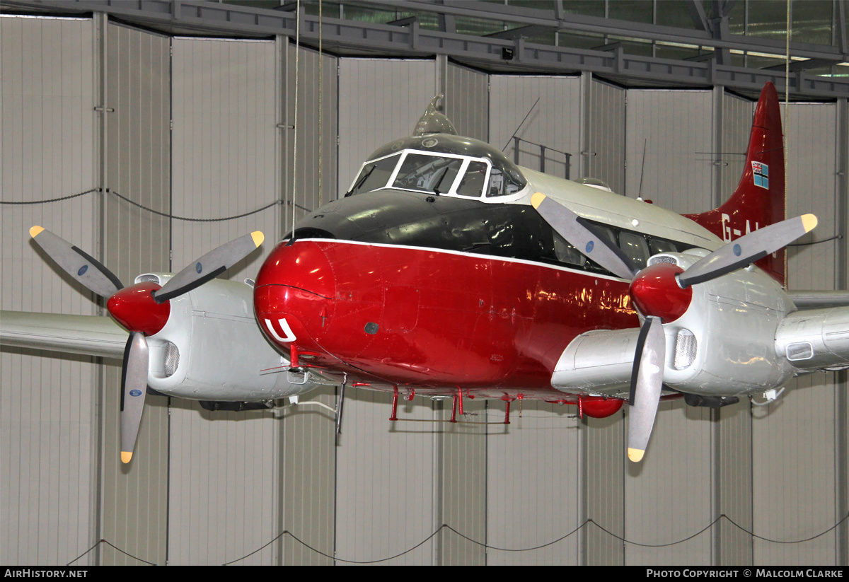 Aircraft Photo of G-ALFU | De Havilland D.H. 104 Dove 6 | Civil Aviation Flying Unit ...