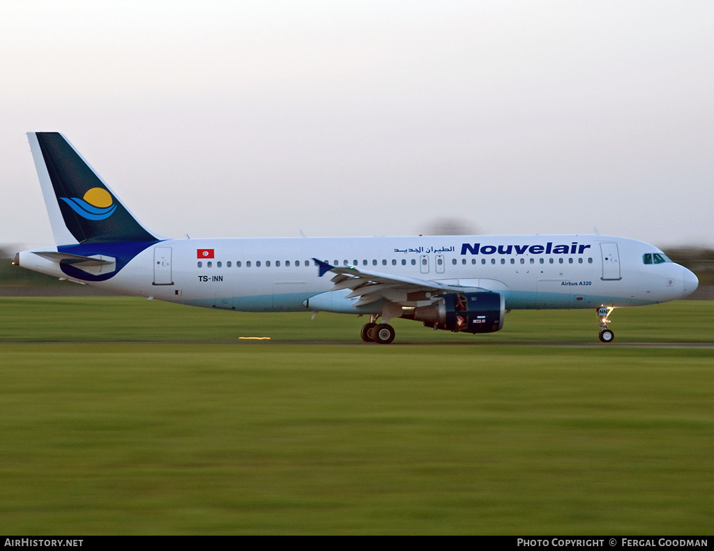 Aircraft Photo of TS-INN | Airbus A320-212 | Nouvelair Tunisie ...