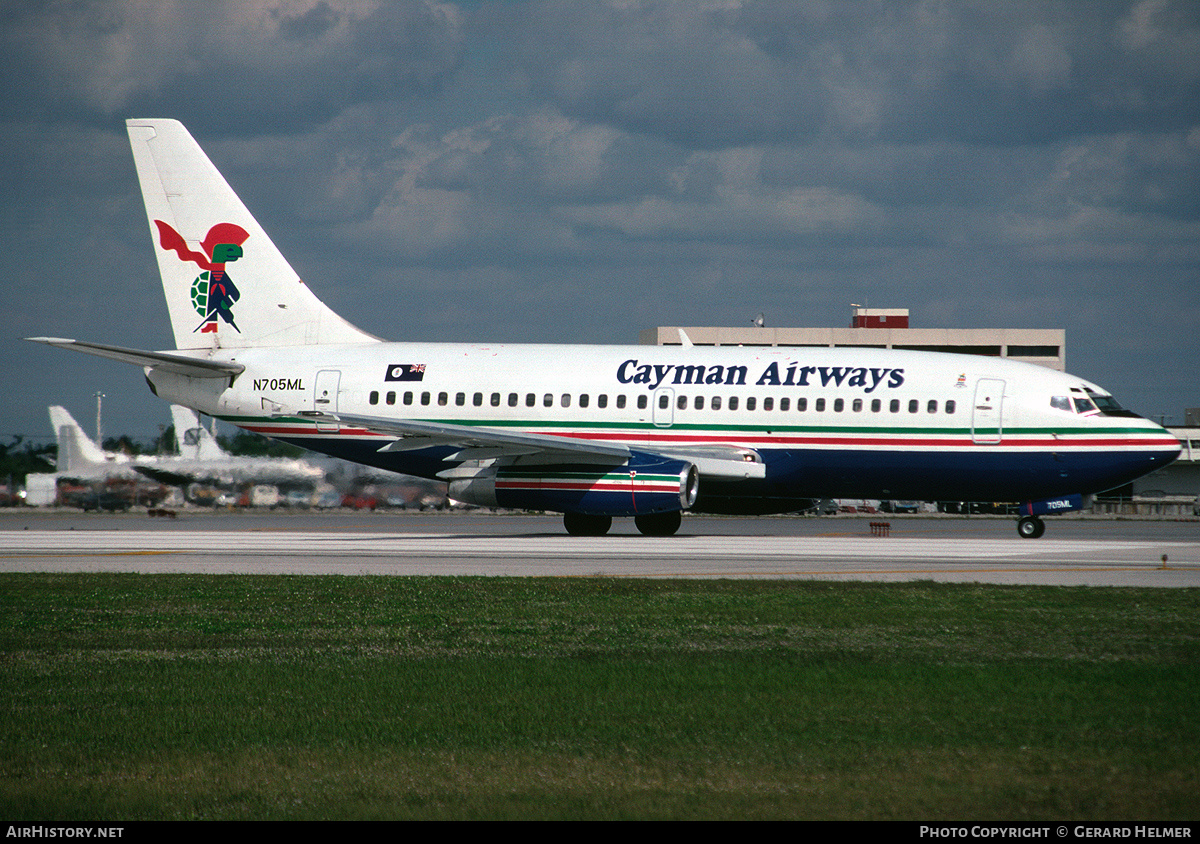 Aircraft Photo of N705ML | Boeing 737-2T4/Adv | Cayman Airways ...