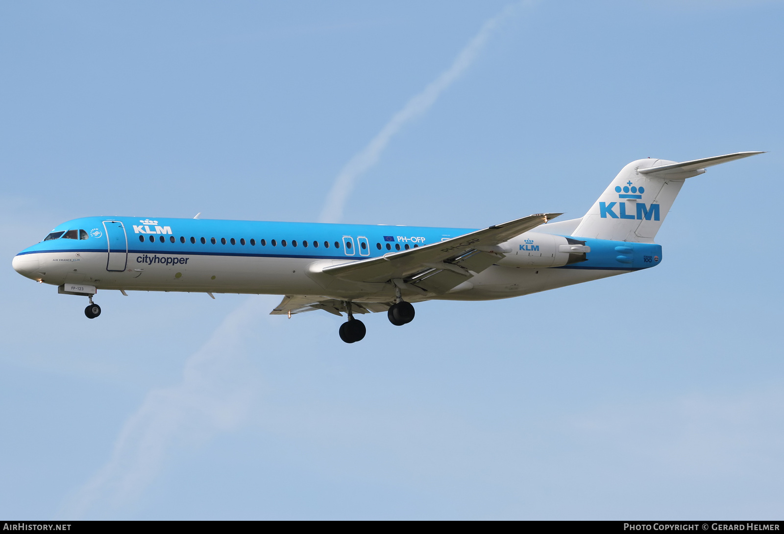 Aircraft Photo of PH-OFP | Fokker 100 (F28-0100) | KLM Cityhopper ...