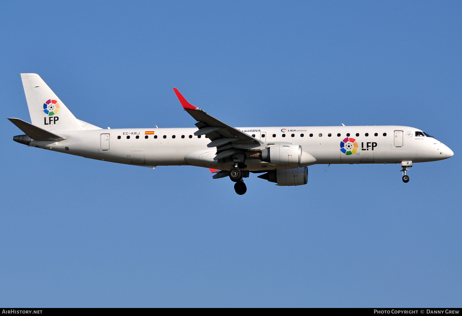 Aircraft Photo of EC-KRJ | Embraer 195LR (ERJ-190-200LR) | Air Europa ...