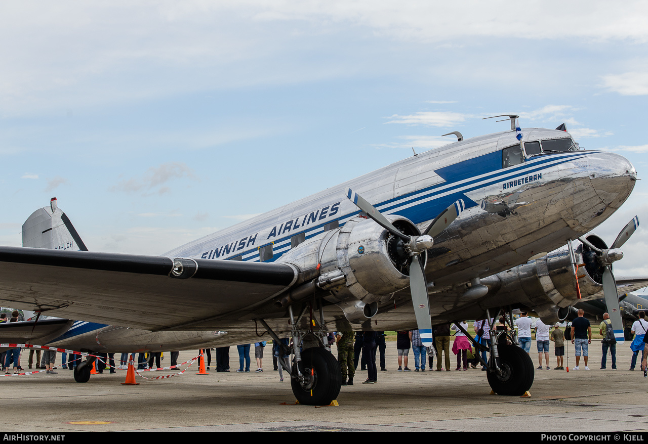 Aircraft Photo of OH-LCH | Douglas DC-3(CF) | Airveteran | Aero Oy - Finnish Airlines ...
