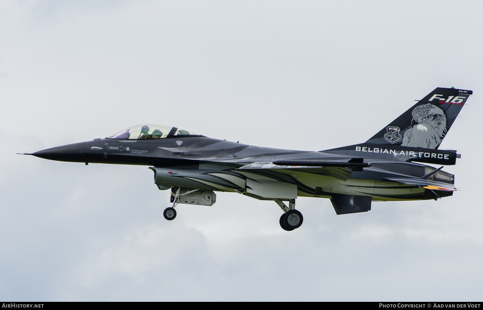 Aircraft Photo of FA-101 | General Dynamics F-16AM Fighting Falcon ...