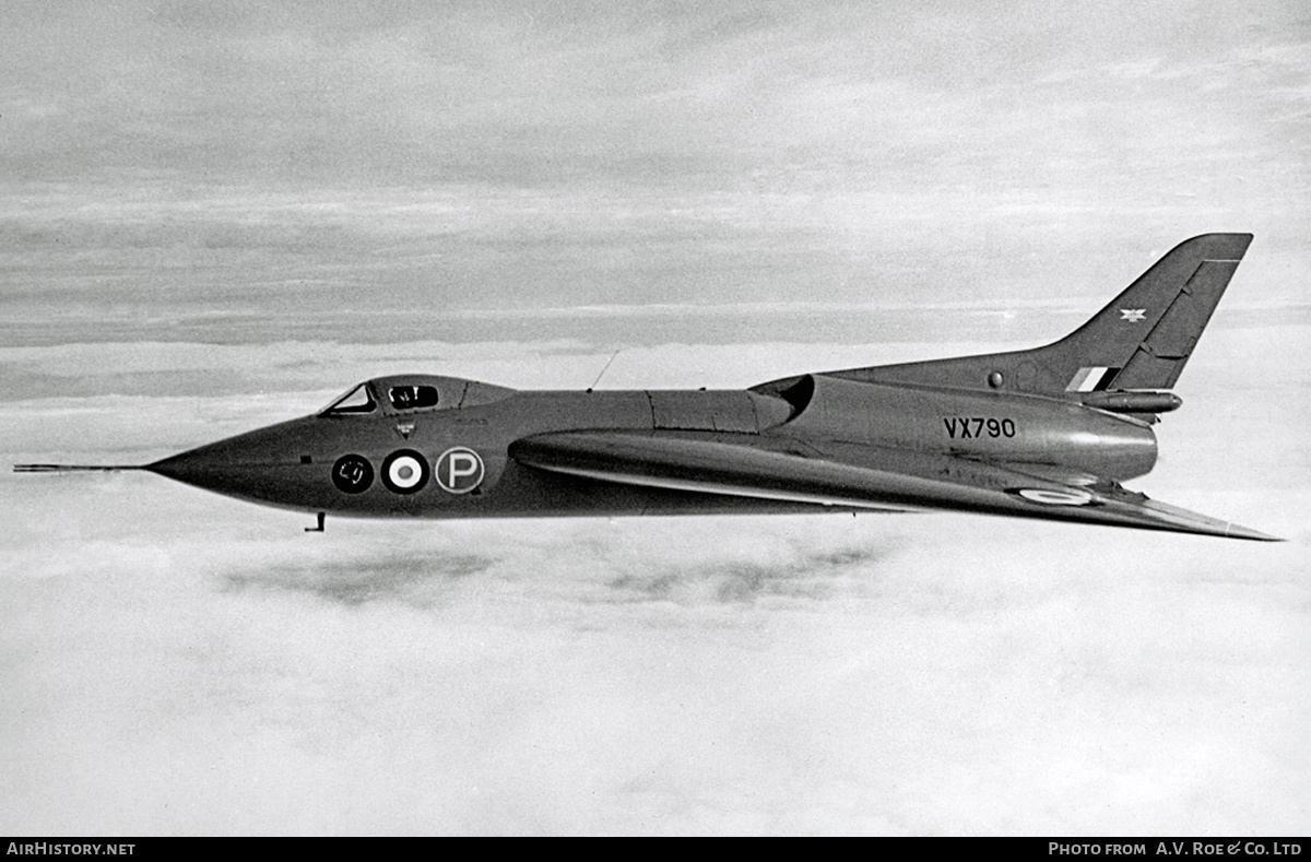 Aircraft Photo of VX790 | Avro 707B | UK - Air Force | AirHistory.net ...