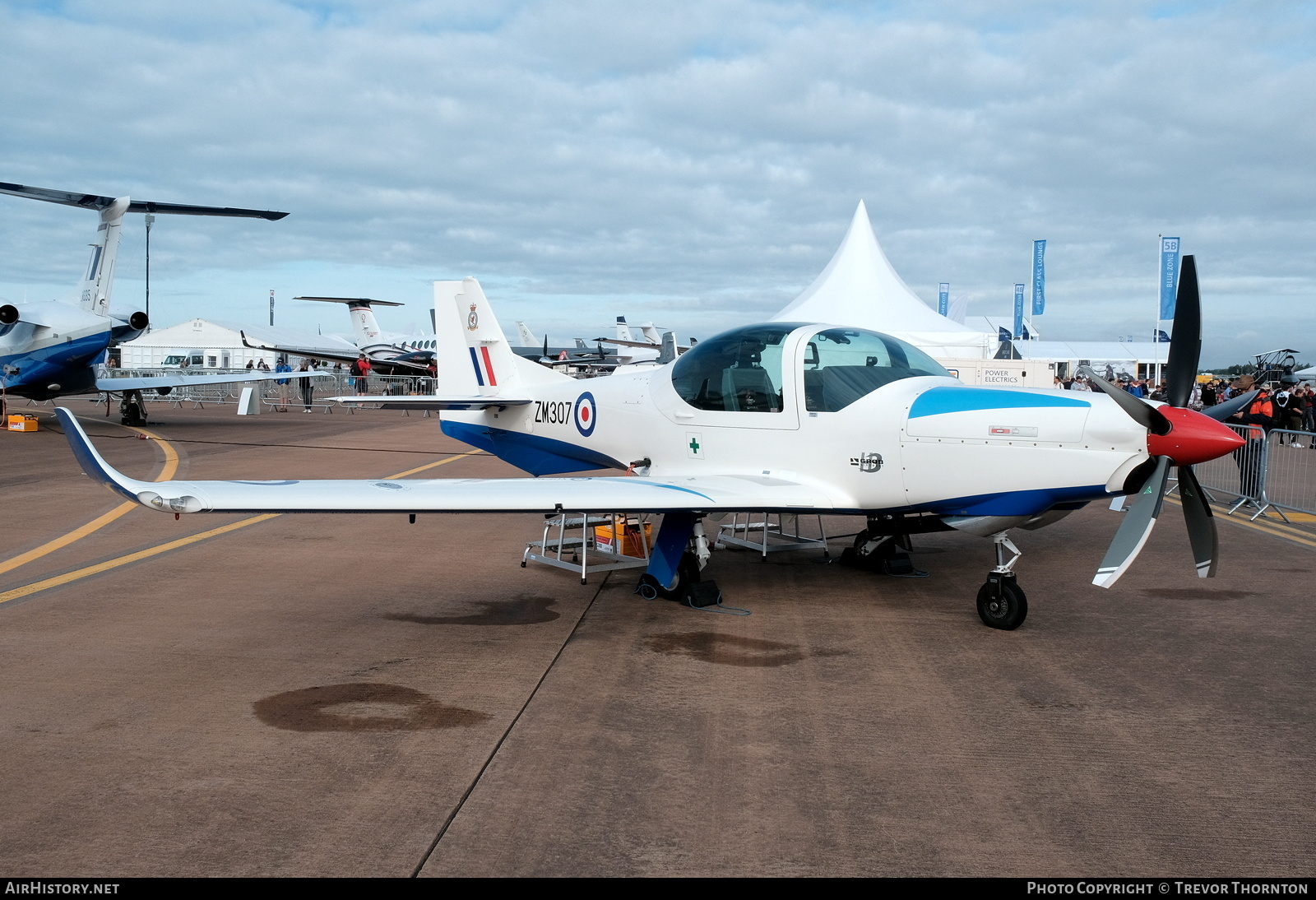 Aircraft Photo of ZM307 | Grob G-120TP Prefect T1 | UK - Air Force ...