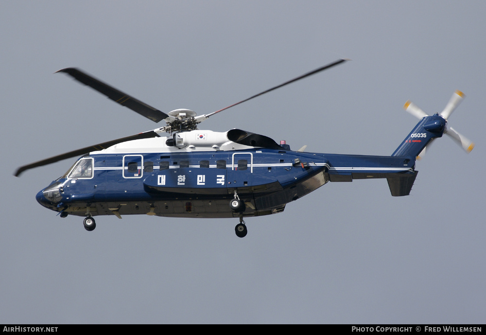 Aircraft Photo of 05035 | Sikorsky VH-92A Patriot | South Korea - Air Force | AirHistory.net #163433