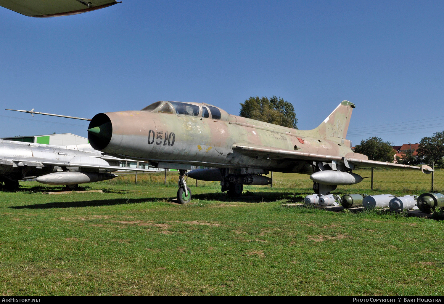 Aircraft Photo of 0510 | Su-7UB | Czechoslovakia - Air Force ...