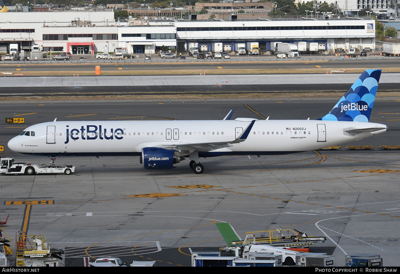 Aircraft Photo of N2002J | Airbus A321-271NX | JetBlue Airways ...