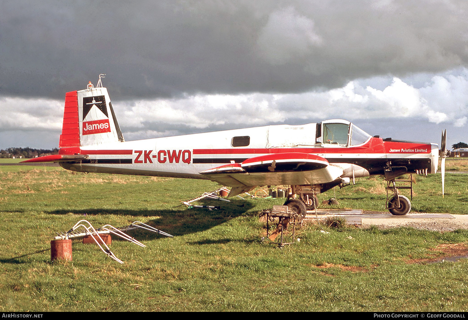Aircraft Photo of ZK-CWQ | Fletcher FU-24 | James Aviation | AirHistory ...