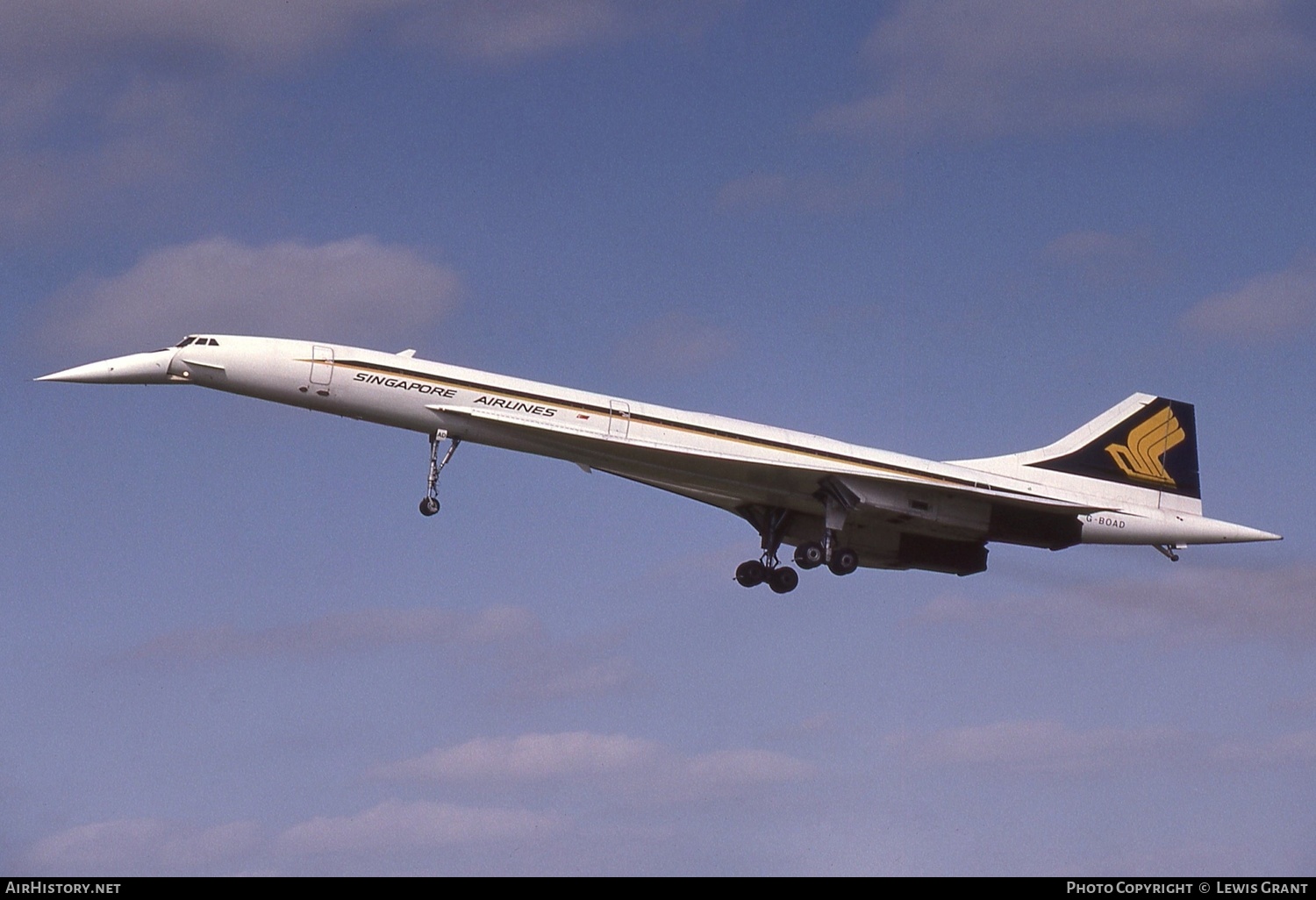 Aircraft Photo of G-BOAD | Aerospatiale-BAC Concorde 102 | Singapore ...