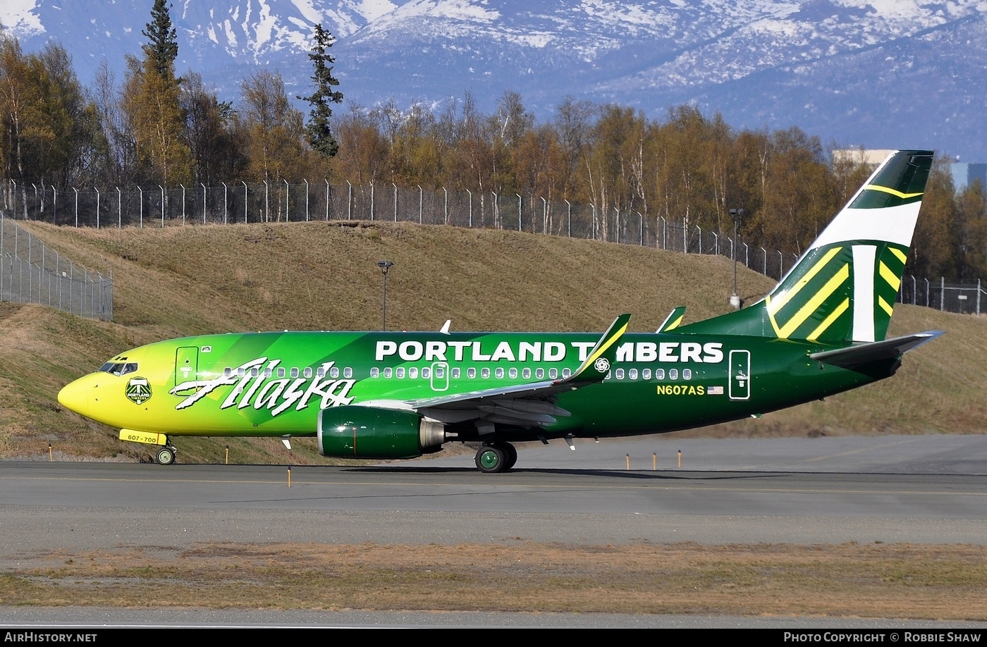 Aircraft Photo of N607AS | Boeing 737-790 | Alaska Airlines ...