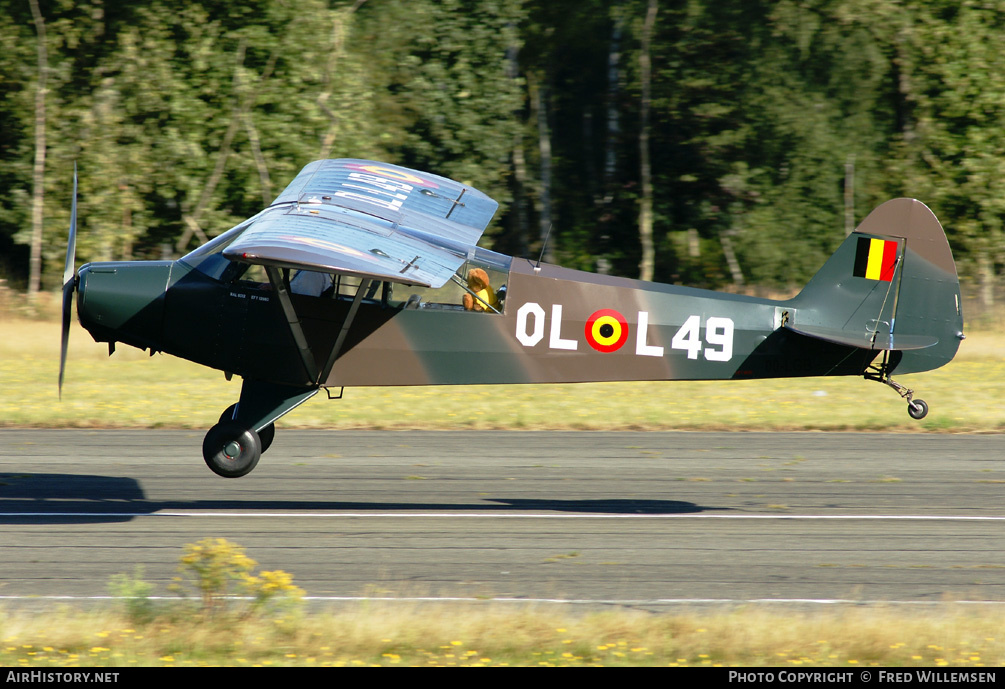 Aircraft Photo of OO-LGB / OL-L49 | Piper L-18C Super Cub | Belgium ...