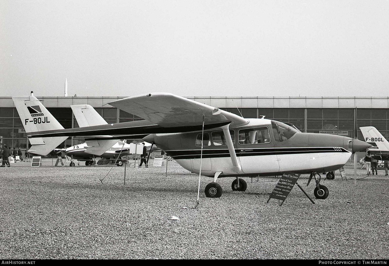 Aircraft Photo of F-BOJL | Cessna 337B Super Skymaster | AirHistory.net ...