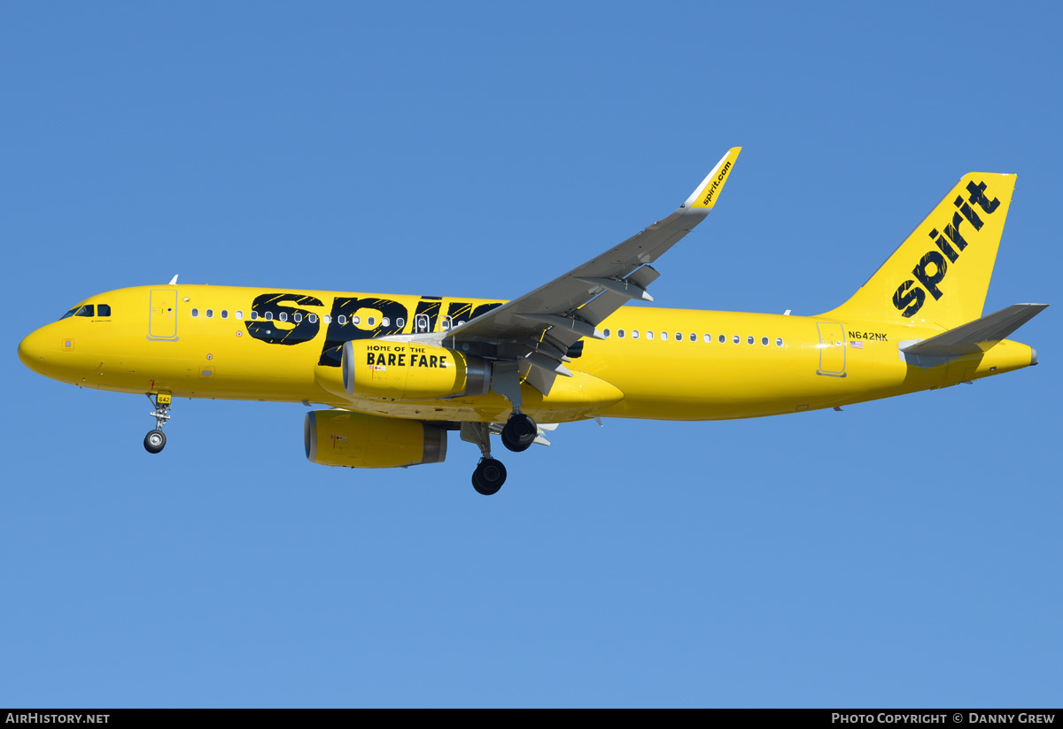Aircraft Photo of N642NK | Airbus A320-232 | Spirit Airlines ...