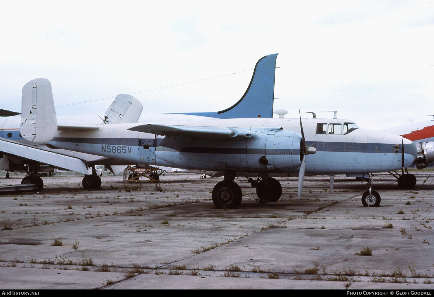 Aircraft Photo of N5865V | North American PBJ-1J Mitchell | AirHistory ...