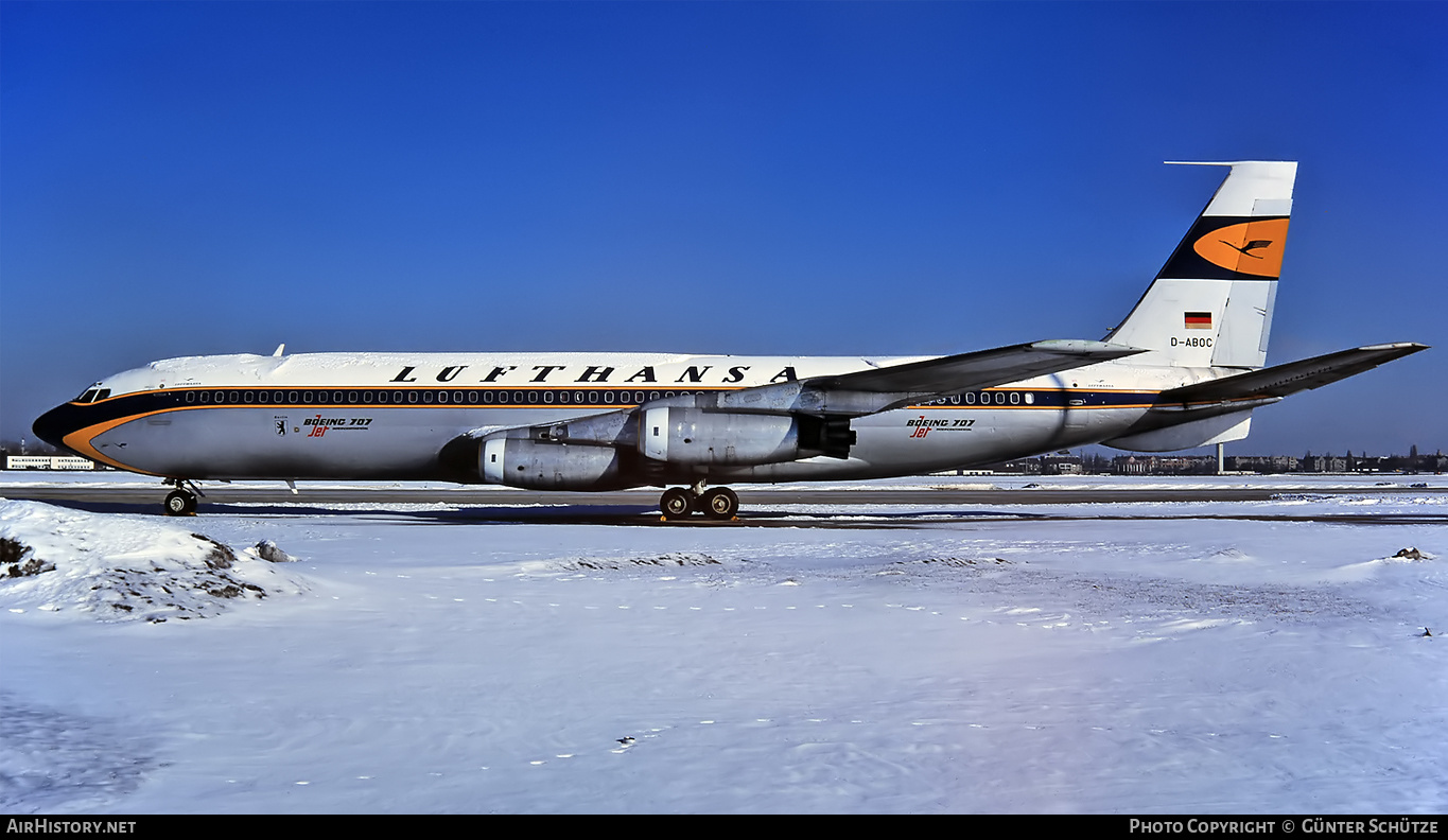 Aircraft Photo of N130KR / D-ABOC | Boeing 707-458 | Lufthansa ...
