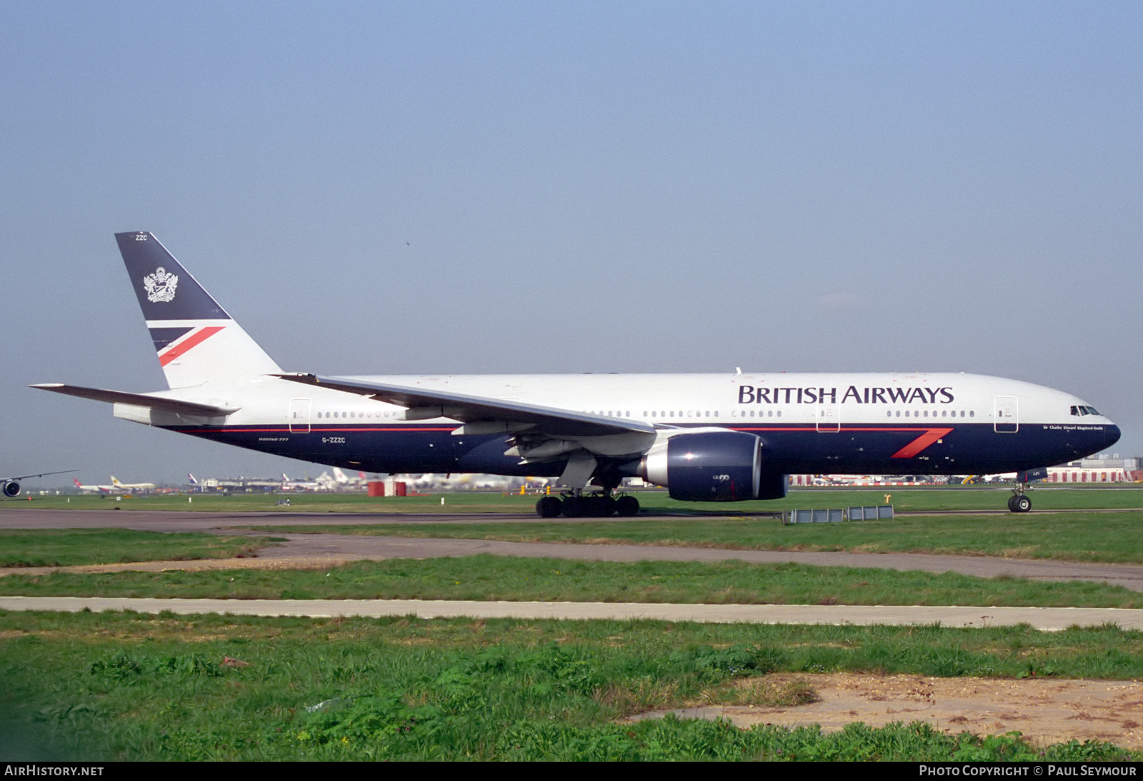Aircraft Photo of G-ZZZC | Boeing 777-236 | British Airways ...