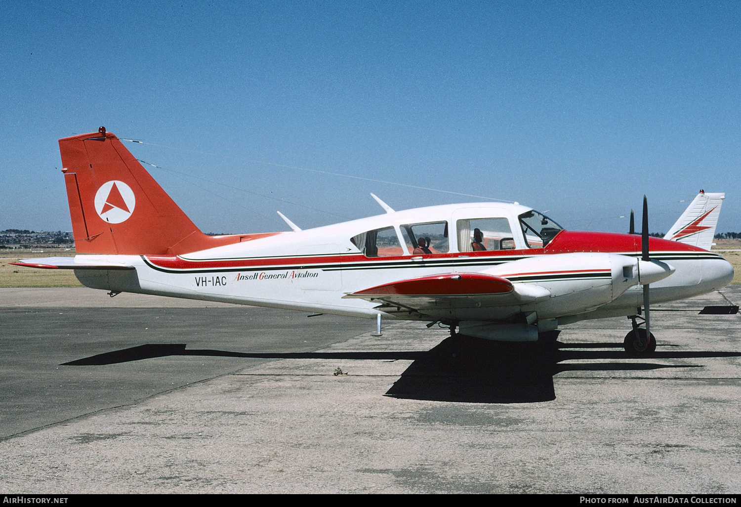 Aircraft Photo of VH-IAC | Piper PA-23-250 Aztec C | Ansett General ...