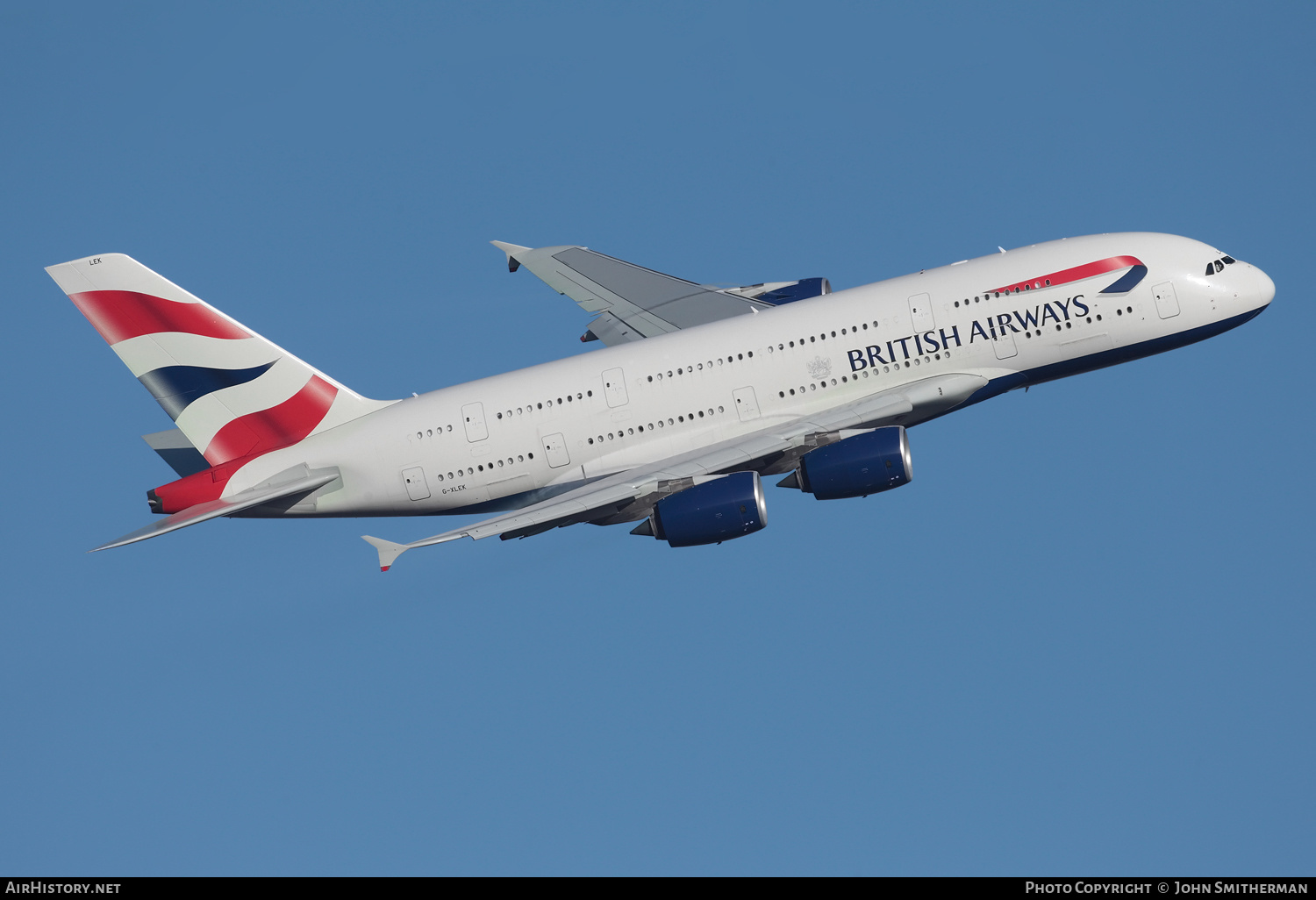 Aircraft Photo of G-XLEK | Airbus A380-841 | British Airways ...