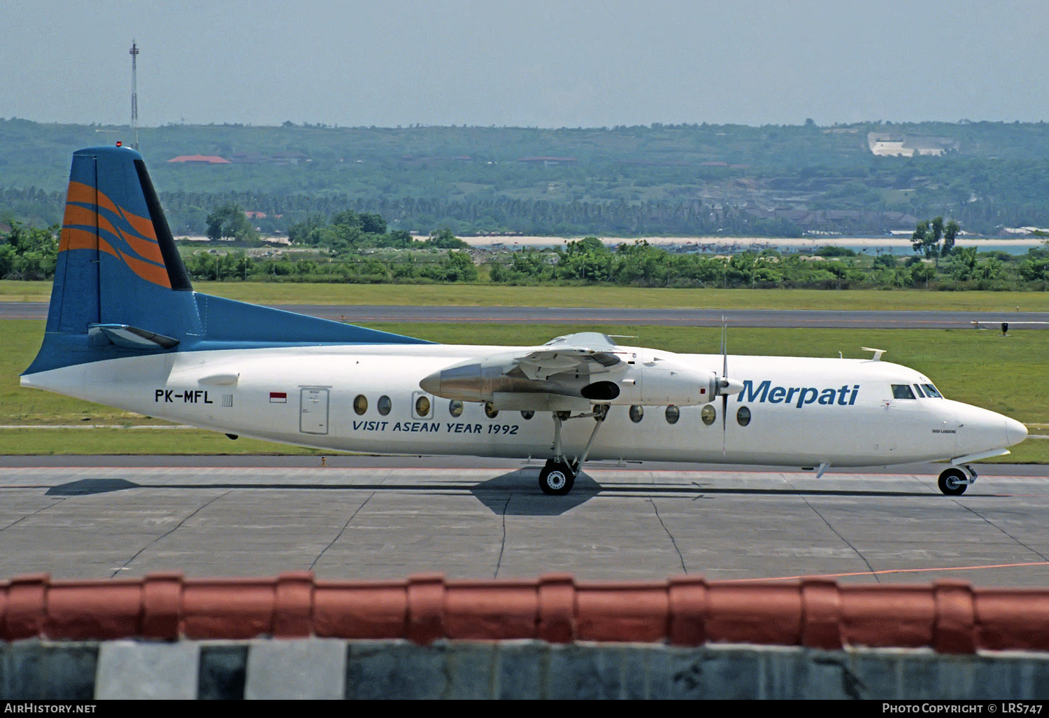 Aircraft Photo of PK-MFL | Fokker F27-500F Friendship | Merpati Nusantara Airlines | AirHistory ...