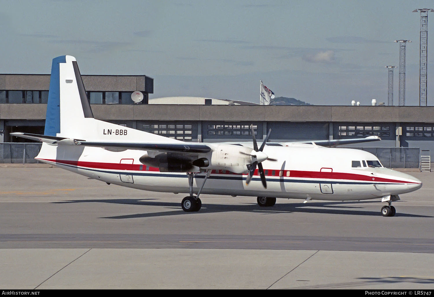 Aircraft Photo of LN-BBB | Fokker 50 | Norwegian Air Shuttle - NAS ...