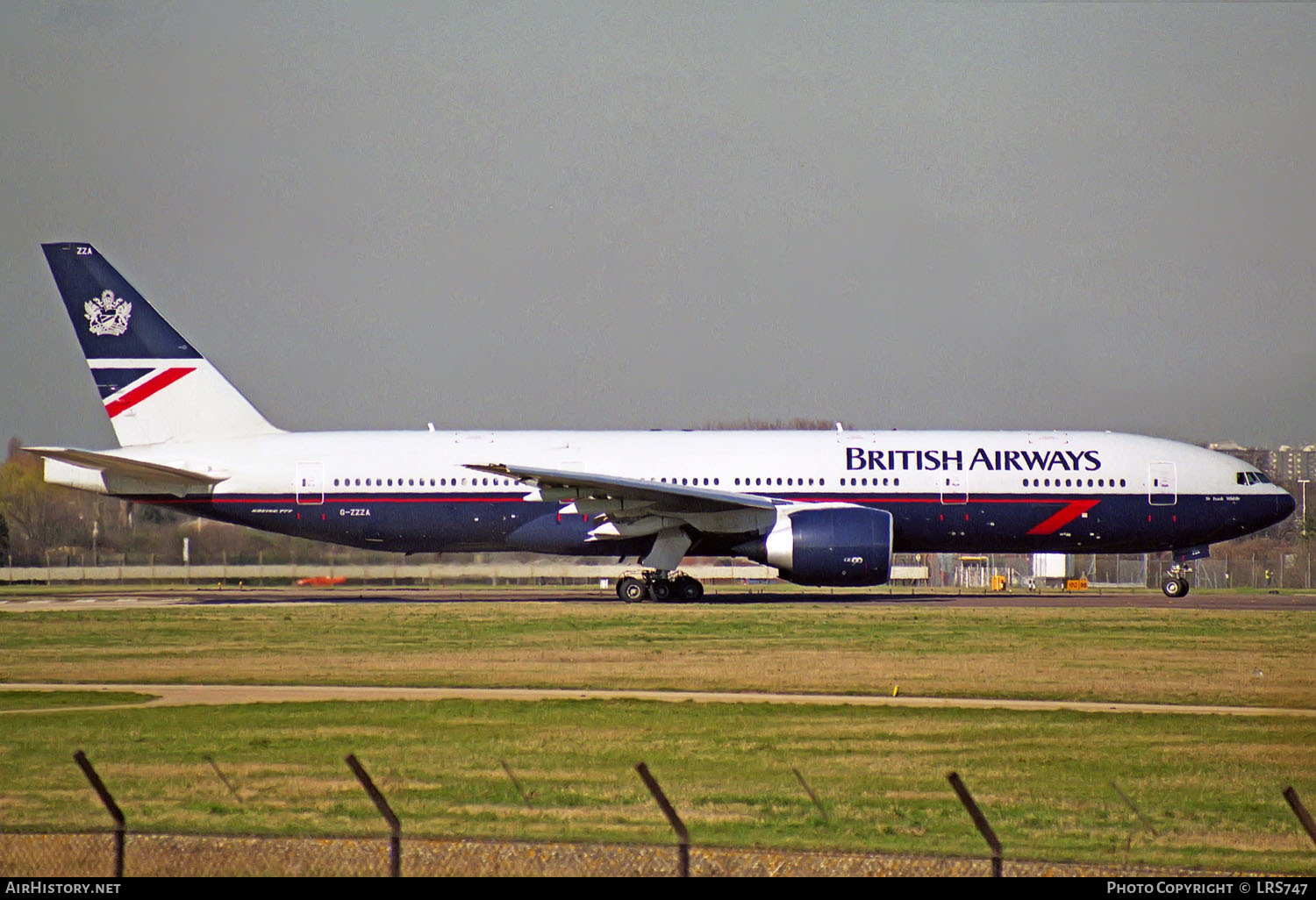 Aircraft Photo of G-ZZZA | Boeing 777-236 | British Airways ...