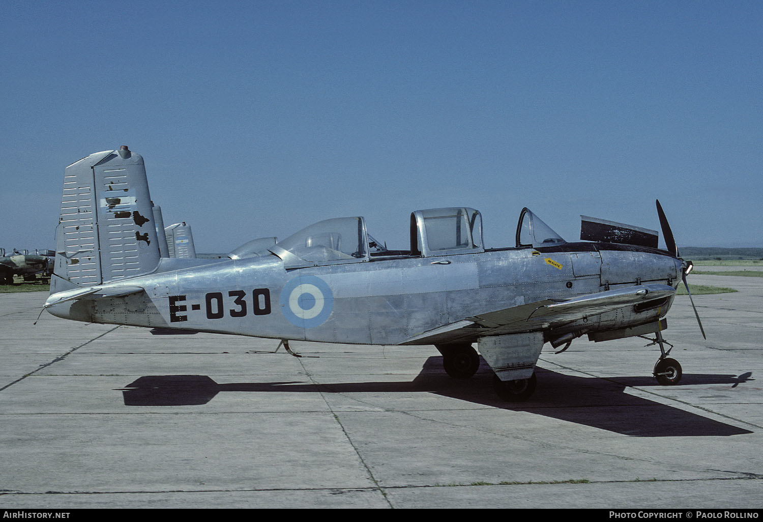 Aircraft Photo of E-030 | Beech B45 Mentor | Argentina - Air Force ...