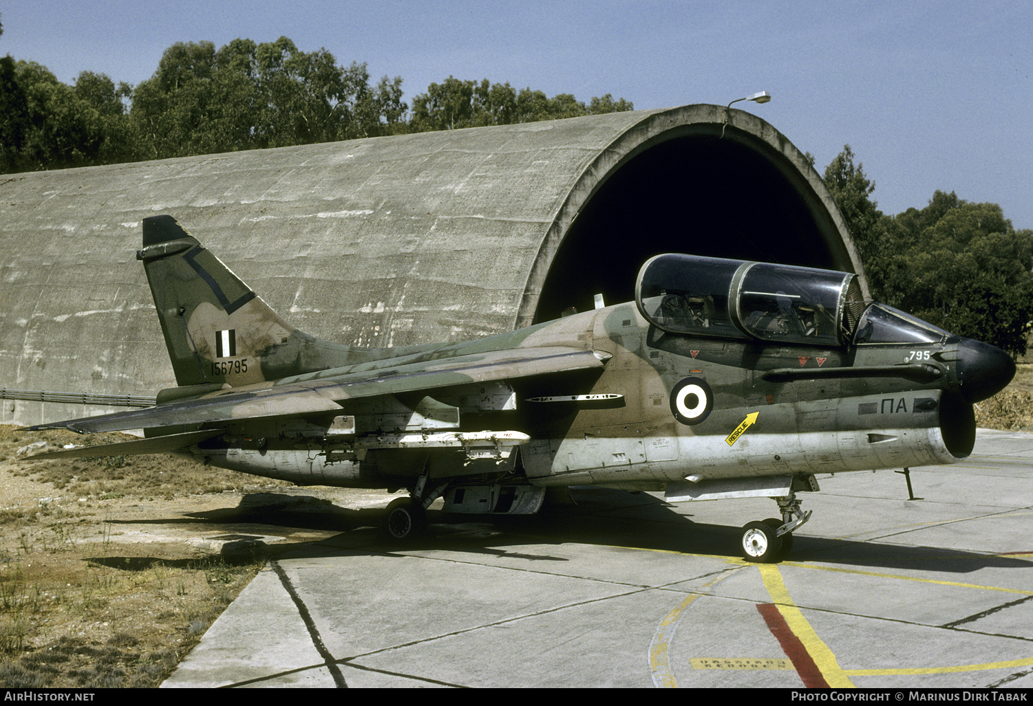 Aircraft Photo of 156795 | LTV TA-7C Corsair II | Greece - Air Force ...