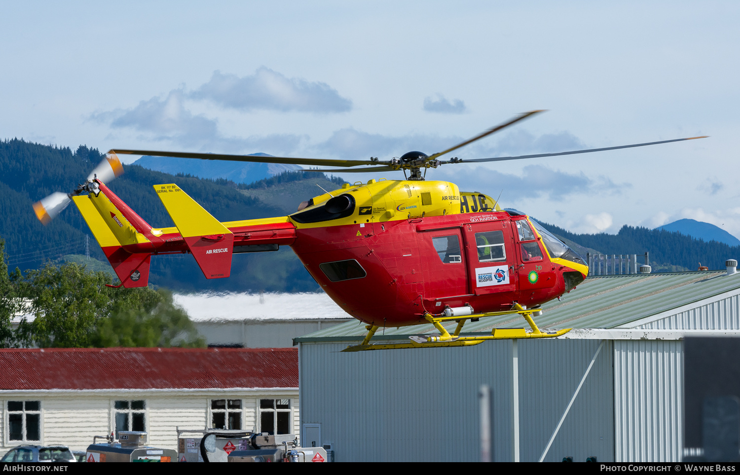 Aircraft Photo of ZK-HJC / HJC | MBB-Kawasaki BK-117B-2 | AirHistory ...