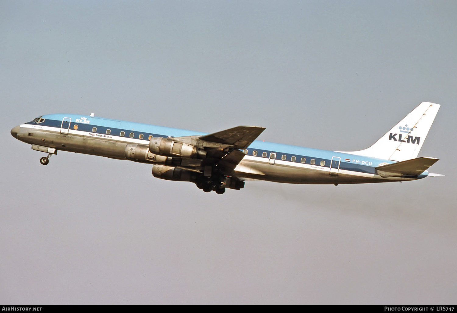 Aircraft Photo of PH-DCU | Douglas DC-8-55F | KLM - Royal Dutch ...